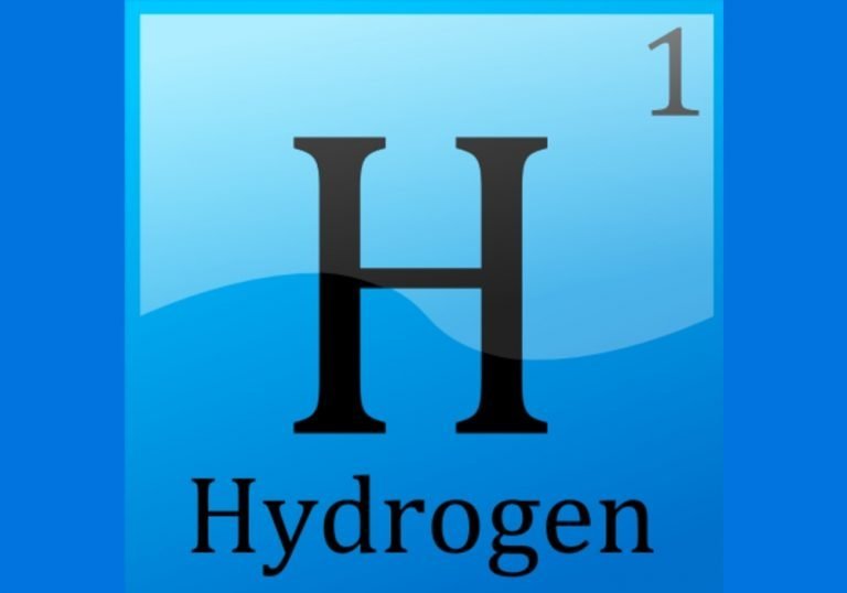 Hydrogen symbol - tolfyellow