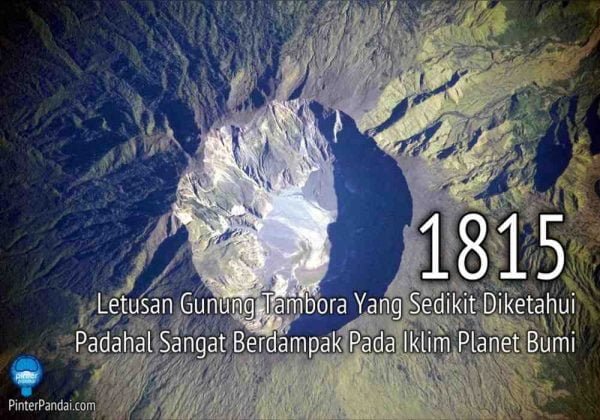 Gunung Tambora di Sumbawa - Letusan 1815 Yang Sedikit Diketahui
