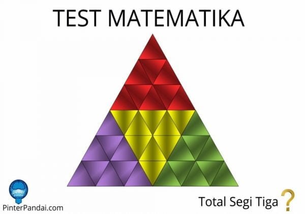 Tes Matematika Menghitung Jumlah Segi Tiga - Beserta Rumus-Rumus