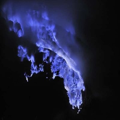 Kawah Ijen - Fenomena Api Biru / Blue Fire - Rute Pendakian Kawah Ijen