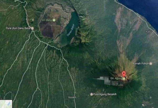 Gunung Agung di Bali dan Sejarah Erupsi Gunung Agung Di Bali