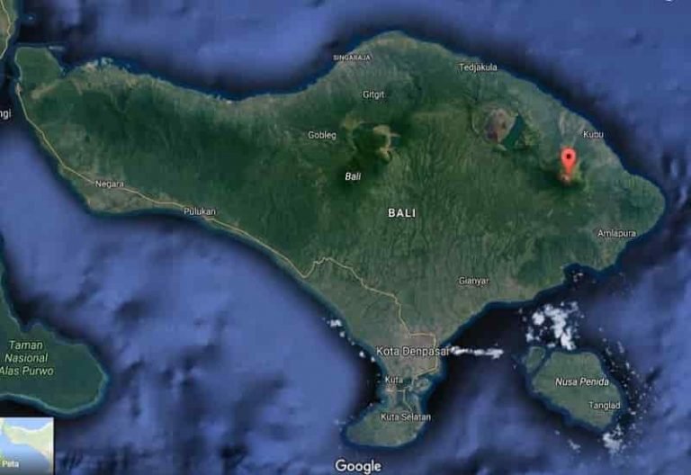 Gunung Agung di Bali dan Sejarah Erupsi Gunung Agung Di Bali