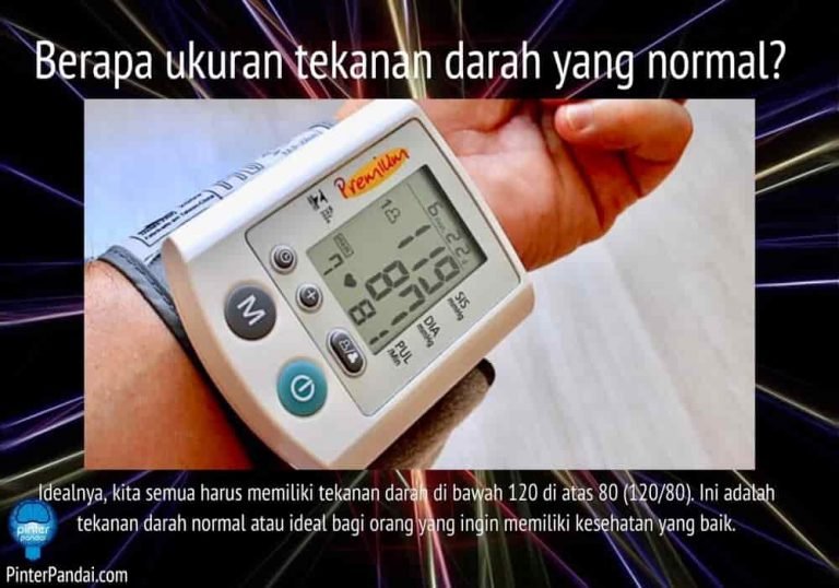 Tekanan Darah Normal - Berapa Ukuran Tekanan Darah Normal? 120 - 80