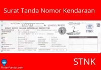 STNK Surat Tanda Nomor Kendaraan - PINTERpandai