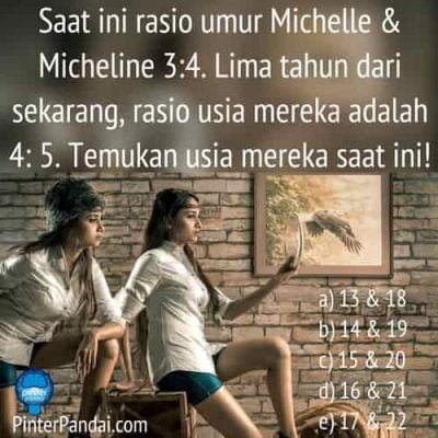 Perbandingan Rasio Matematika - Rumus, Contoh Soal dan Jawaban